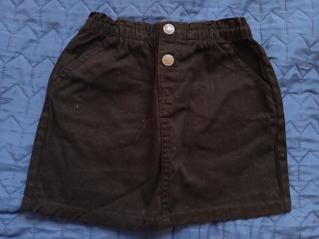 Nova Little Kids Love Denim crna suknjica, 122