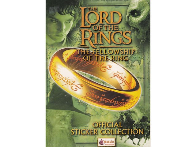 THE LORD OF THE RINGS STIKER ALBUM SA SLIČICAMA