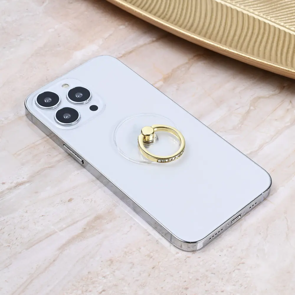 Stalak za telefon Pop Circle, Zlatne boje