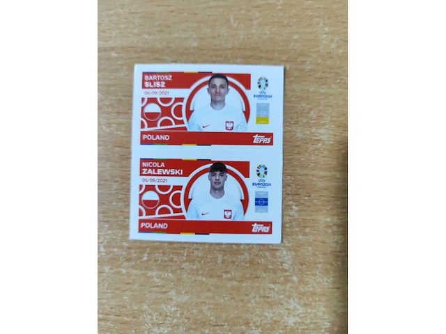 EURO 2024 sličica POL 08 &;;;;; POL 09