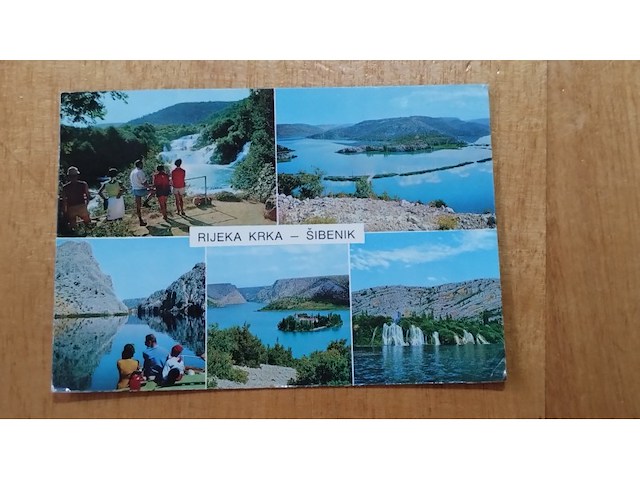 Šibenik - Reka Krka - Hrvatska - Putovala 1971.g
