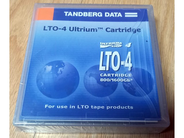 TANDBERG DATA LTO Ultrium 4 Storage Media Tape Cartridg