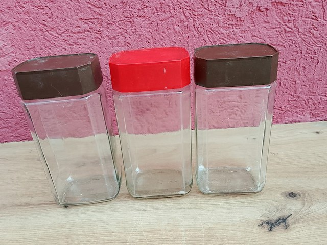 Set staklenih tegli