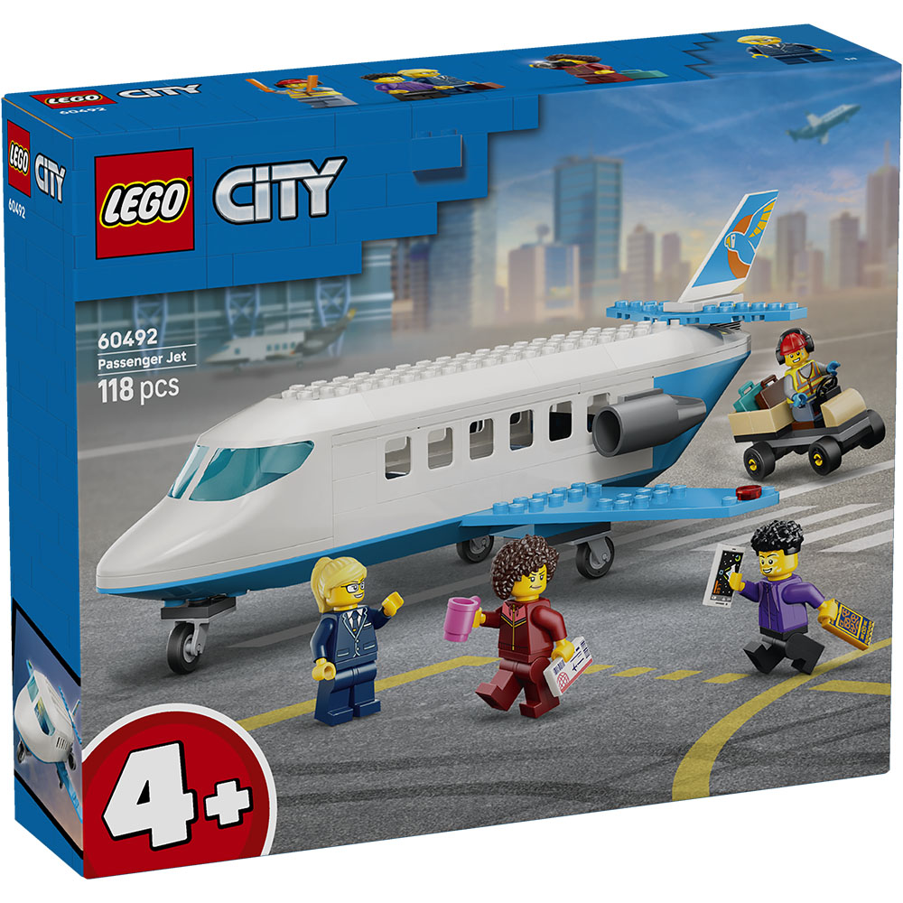 LEGO CITY Putnički mlaznjak