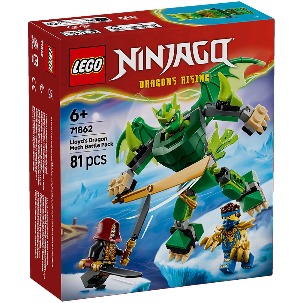 LEGO NINJAGO Lojdov zmajeviti mek – borbeno pakovanje