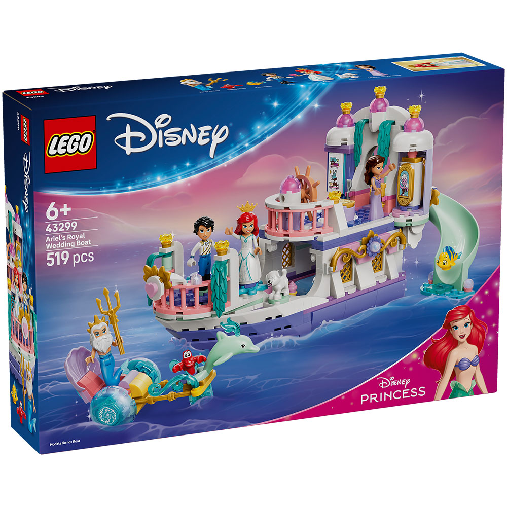 LEGO DISNEY PRINCESS Arijelin čamac za kraljevsko venčanje