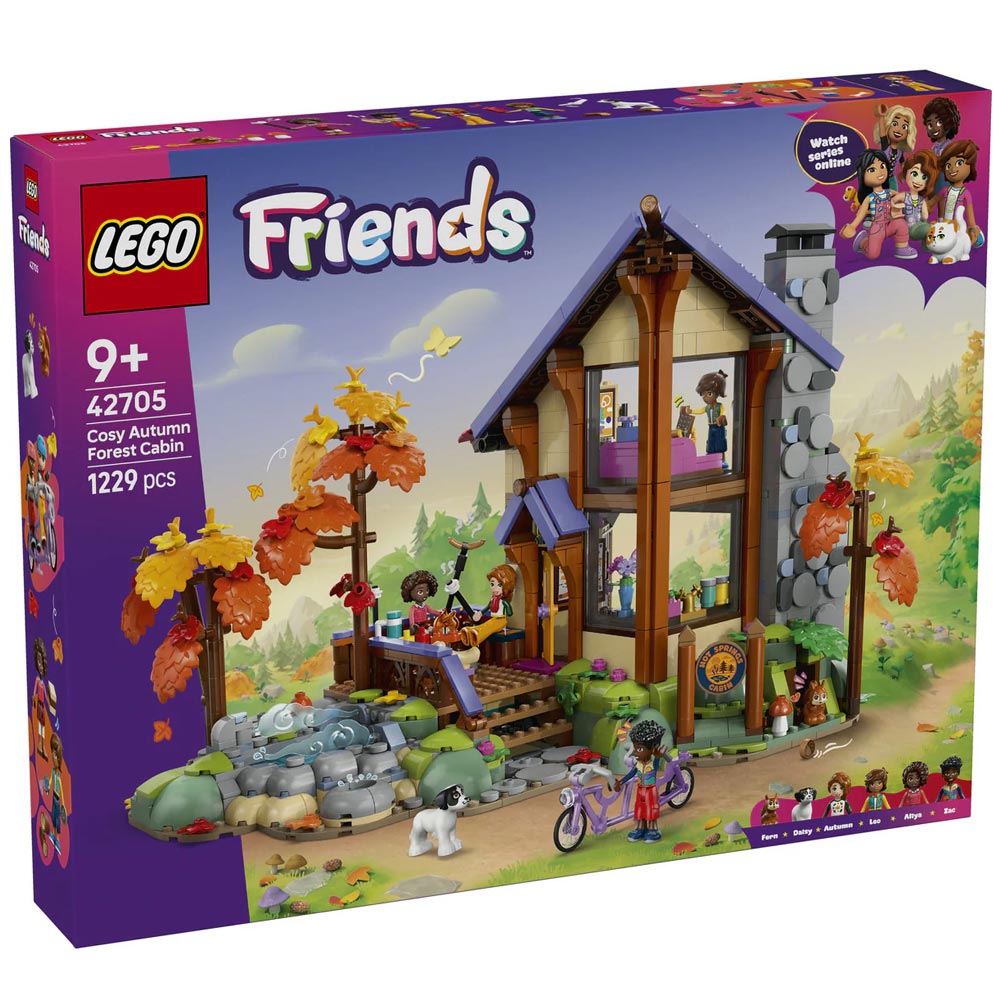 LEGO FRIENDS Udobna koliba u jesenjoj šumi