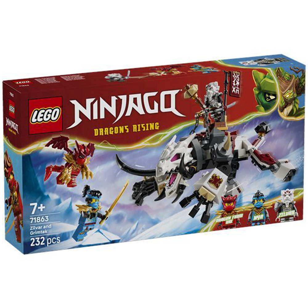LEGO NINJAGO Zilvar i Zmajevita zver Grimtak