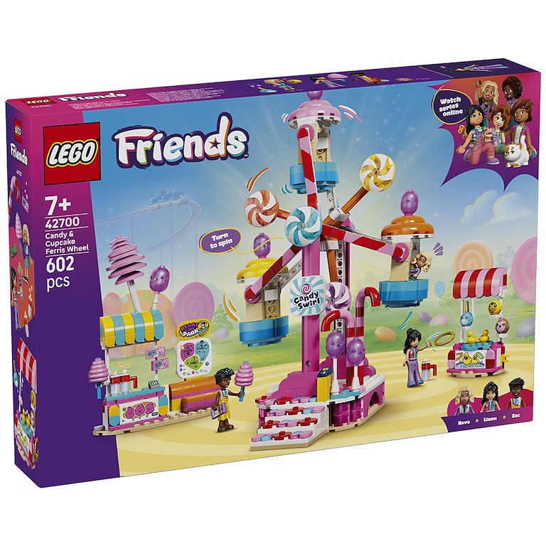 LEGO FRIENDS Panoramski točak od slatkiša i kapkejka
