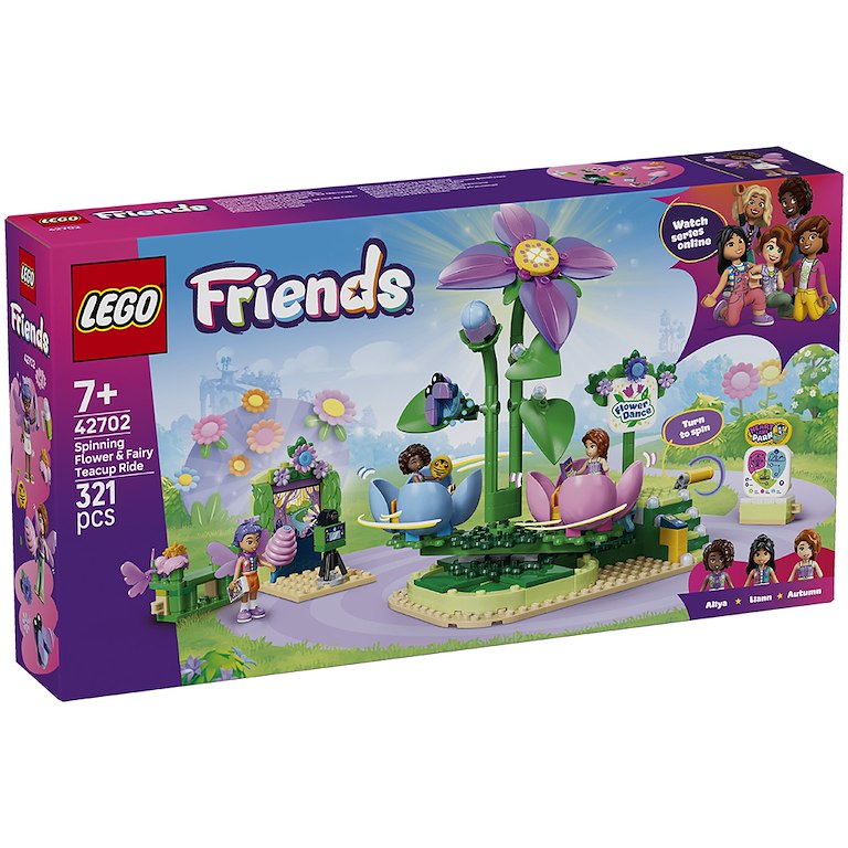 LEGO FRIENDS Vožnja u rotirajućem cvetu i vilinskoj š