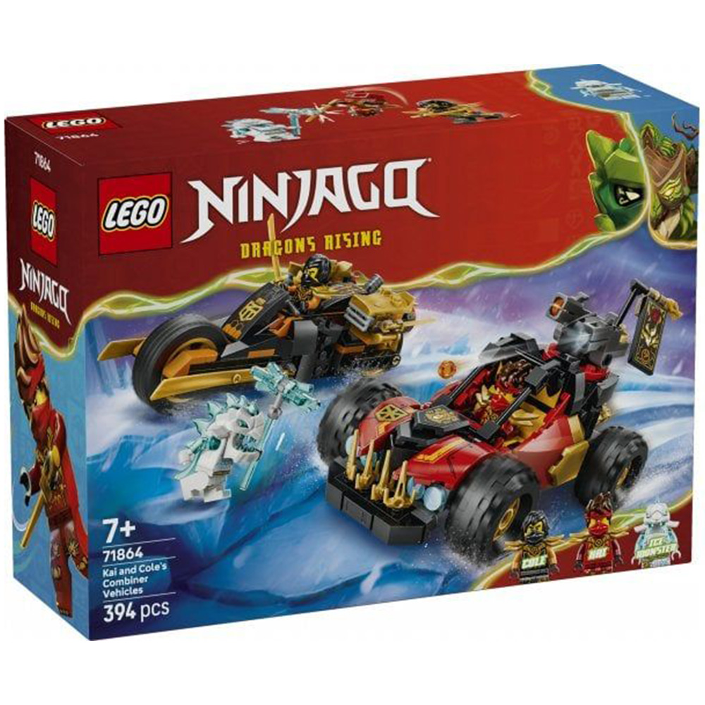 LEGO NINJAGO Kajeva i Kolova kombinovana vozila