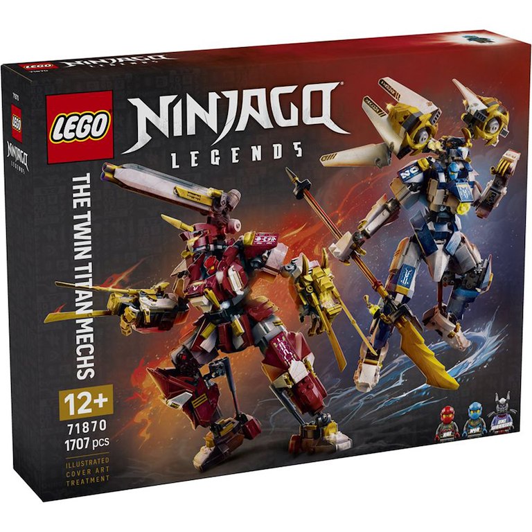 LEGO NINJAGO Dvojni titanski mekovi