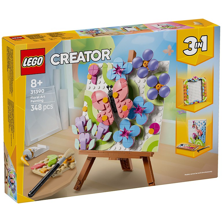 LEGO CREATOR Cvetna umetnost – slika kao dekor