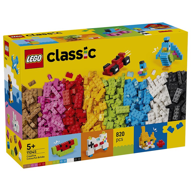 LEGO CLASSIC Kreativne šarene kocke