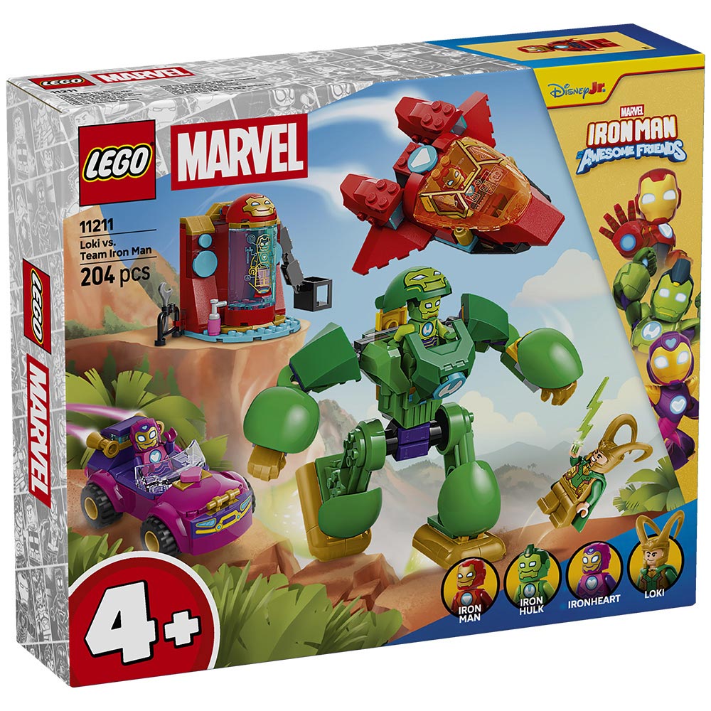 LEGO DISNEY JUNIOR MARVEL Loki protiv Ajronmenove družine