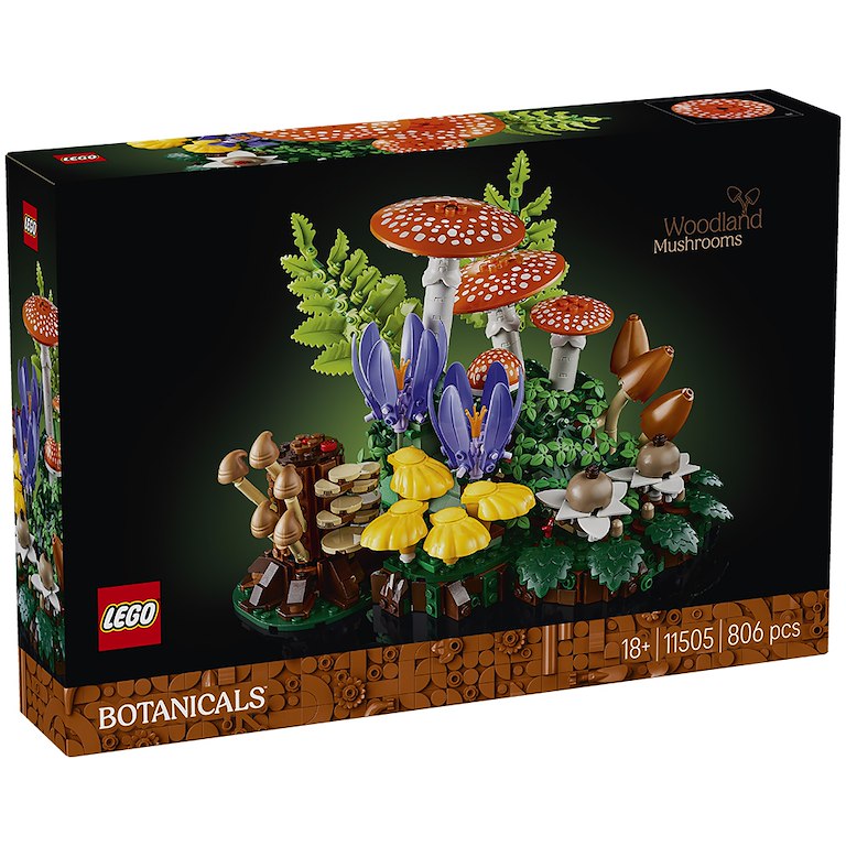 LEGO BOTANICALS Šumske pečurke