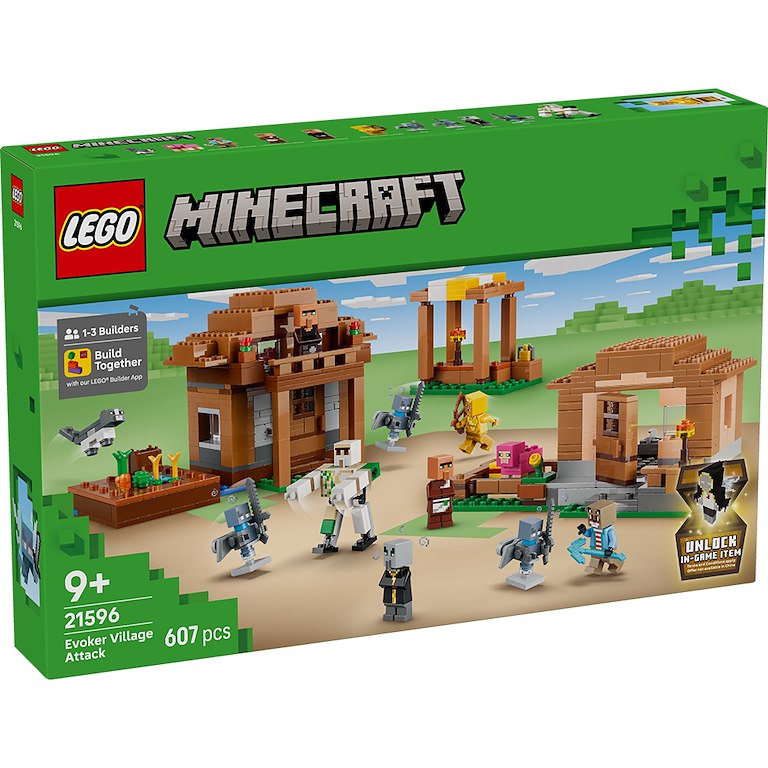 LEGO MINECRAFT Napad na selo Evokera