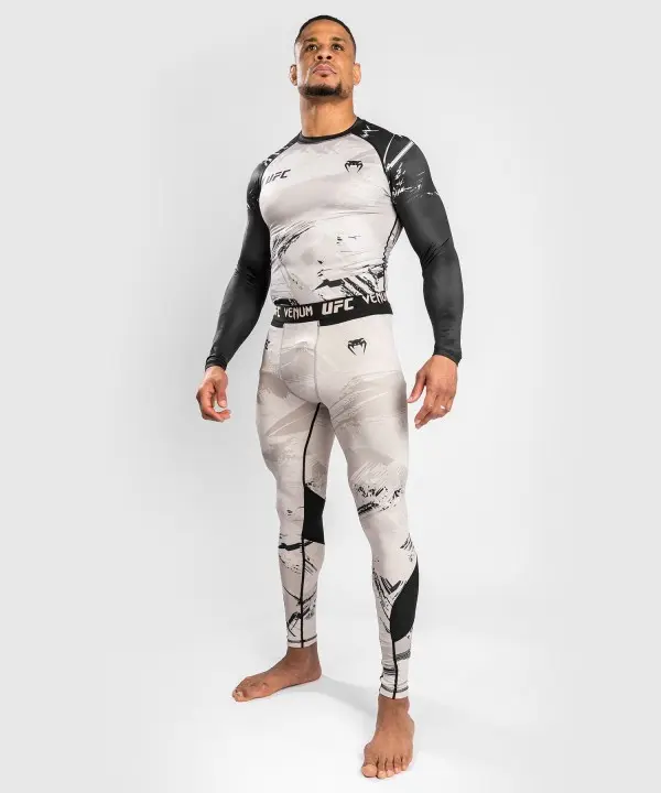 Venum Muške helanke UFC Authentic Fight Week 2.0 Sand, Bele