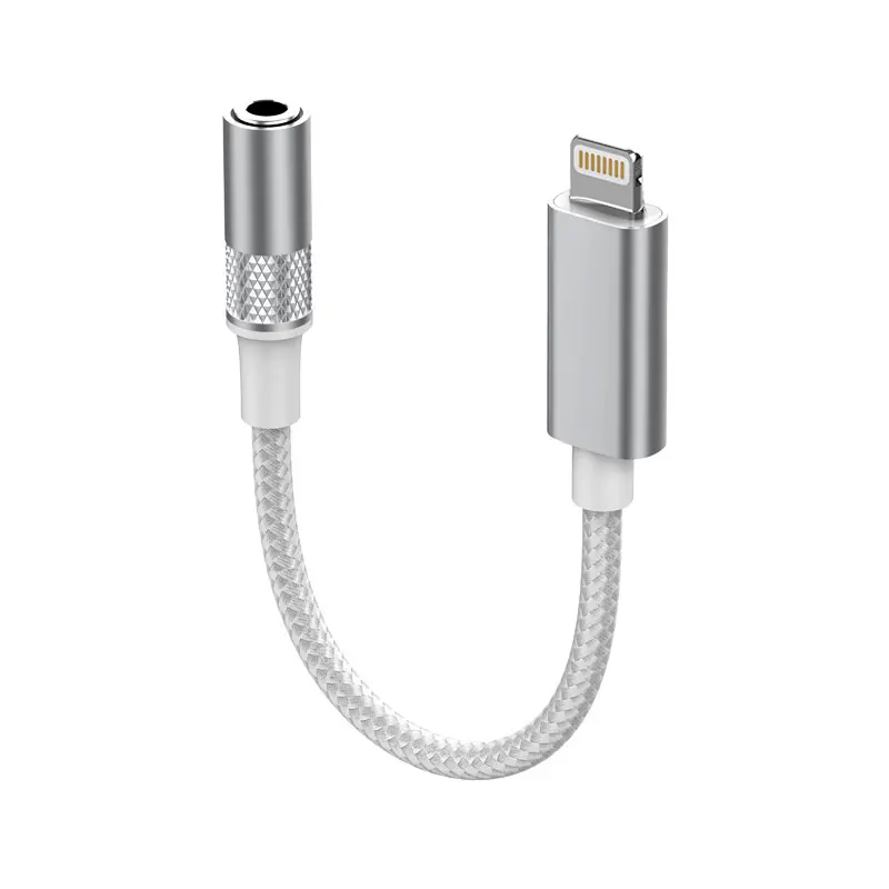 Ldino Adapter za slušalice LSY80i iPhone Lightning na 3.5mm, Beli