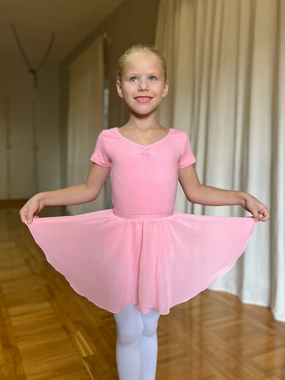 GALA UNIQ Triko i suknja za devojčice 306P-2 roze