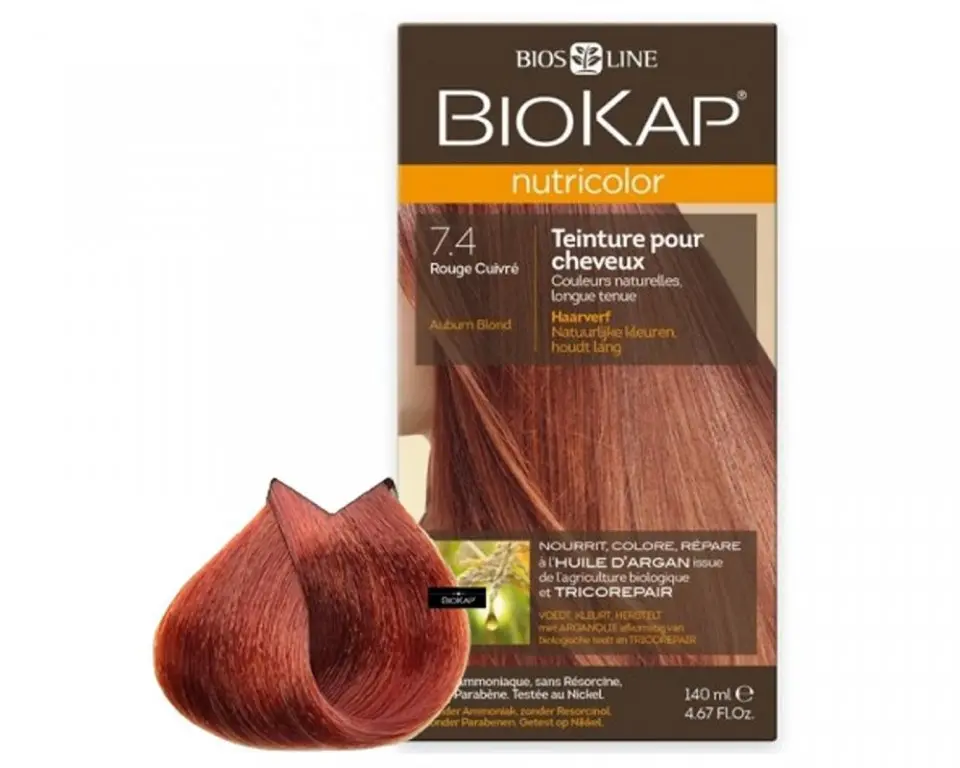 BioKap Farba za kosu, Kestenjasto plava