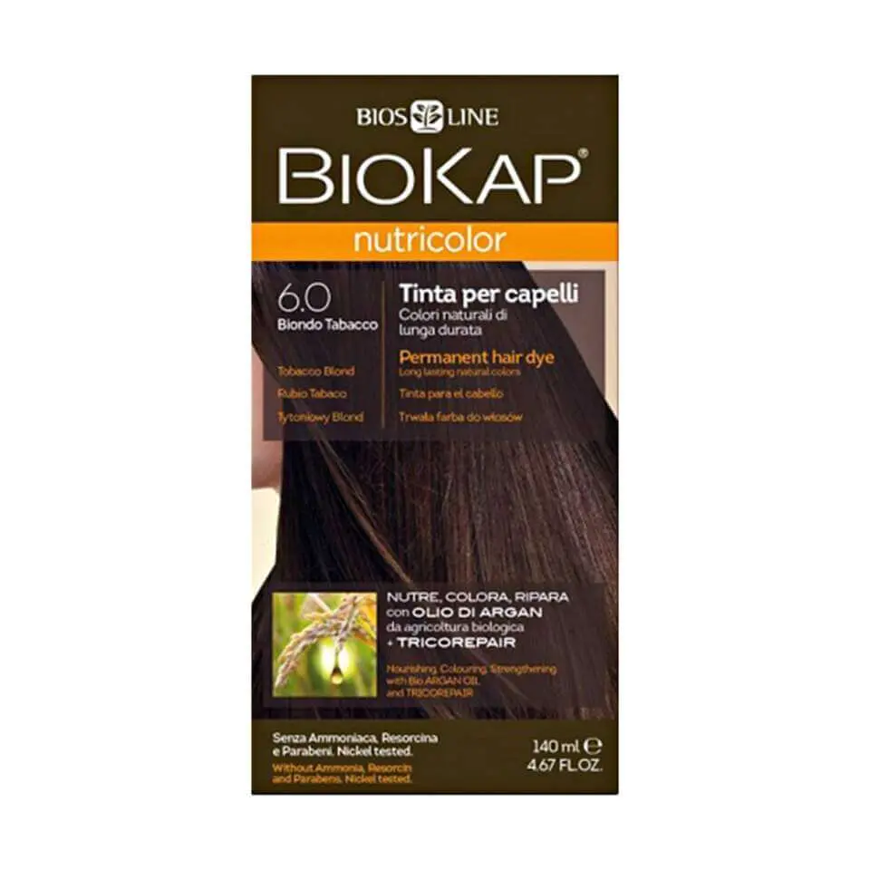 BIOKAP Farba za kosu 6.0 Duvan Plava