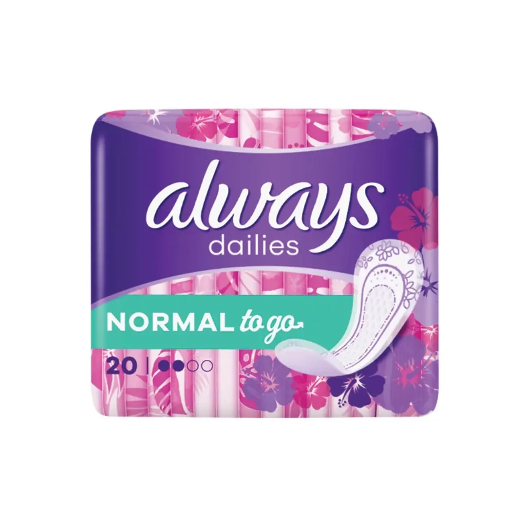 ALWAYS Dnevni ulošci Normal To Go 20/1