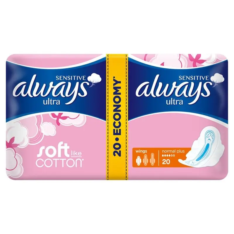 ALWAYS Higijenski ulošci Sensitive Ultra Normal Plus Duo