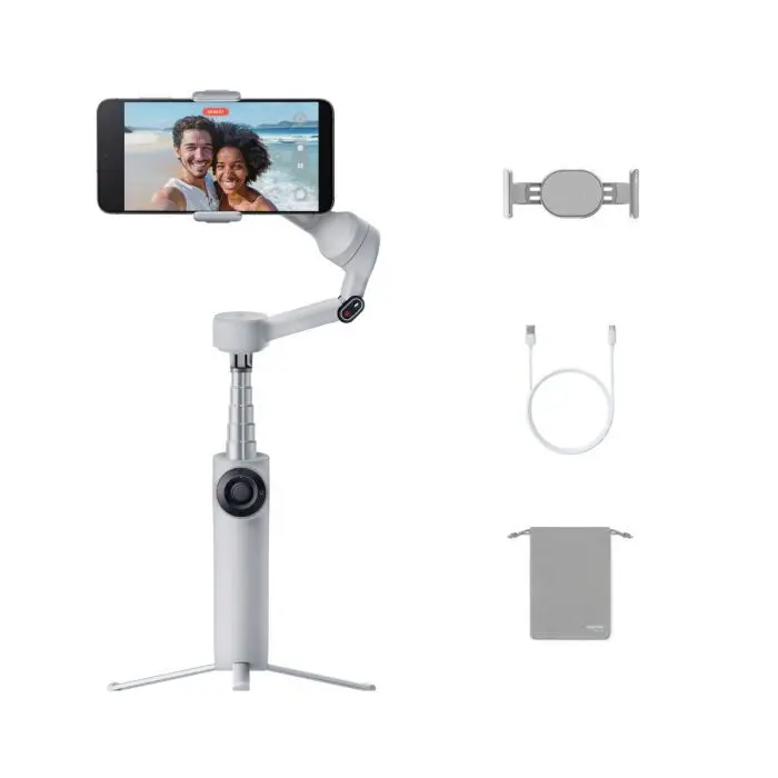 Insta360 Flow 2 Standard Stone Gray gimbal stabilizator za pametne telefone