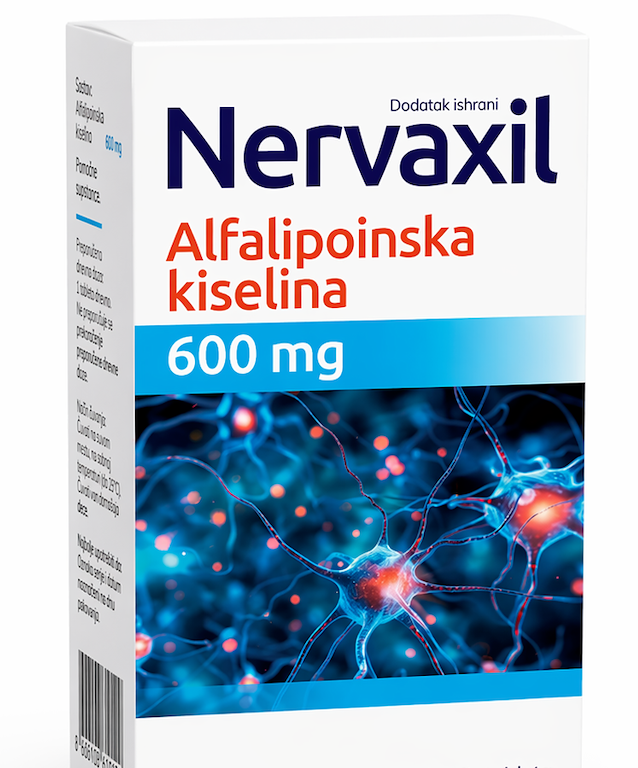 Nervaxil 600mg 60 obloženih tableta