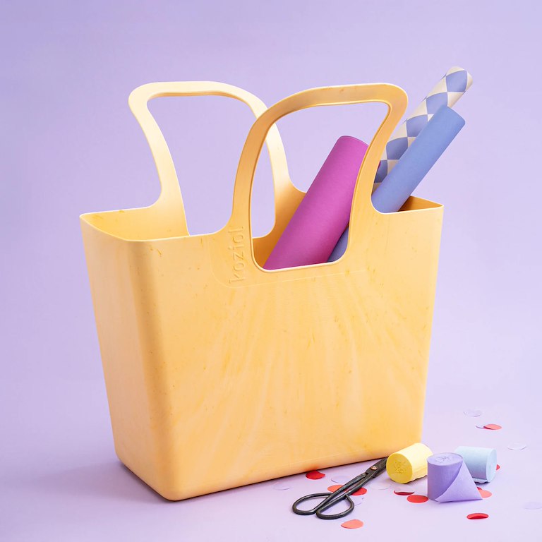TORBA XL – TASCHE XL Bag artflow yellow