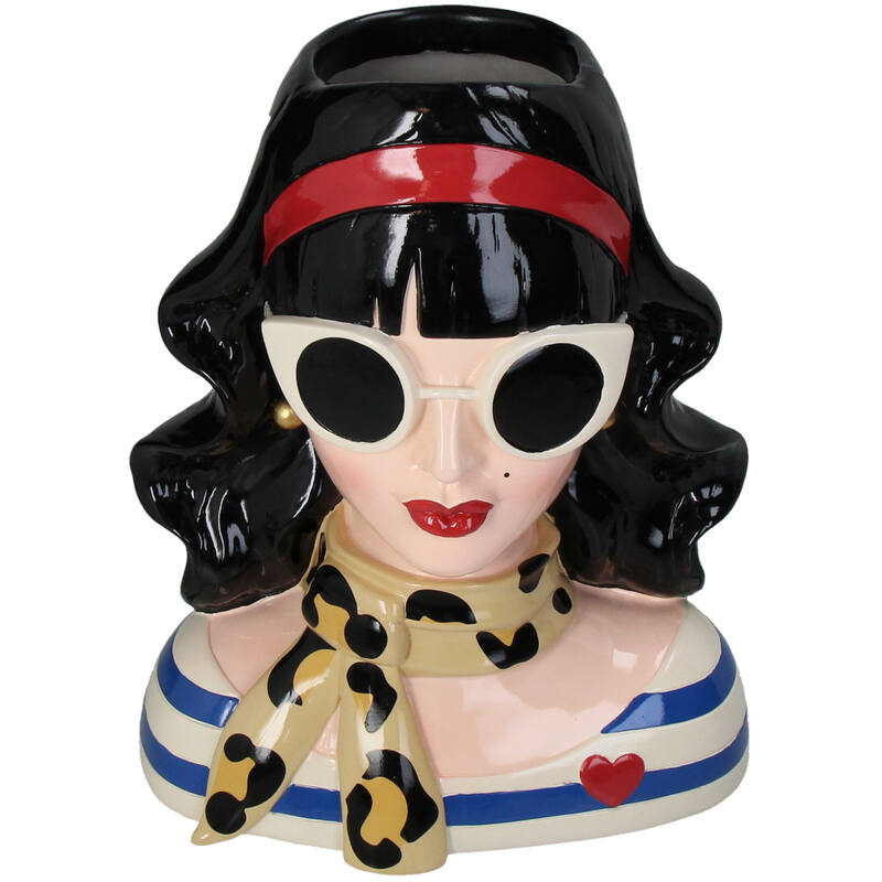 VAZA/SKULPTURA DEKORATIVNA – Vase Fashion Lady Polyresin Multi 23x16x28.5cm