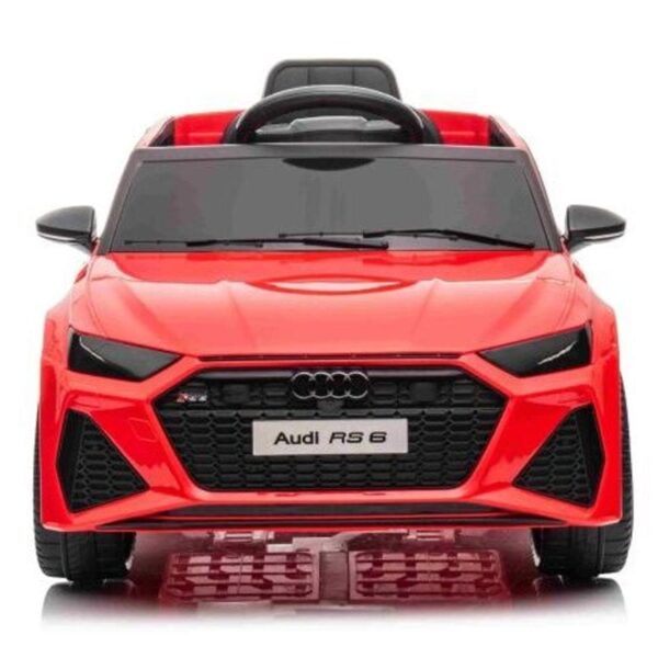 Audi RS6 Licencirani – meke gume i meko sedište – Crveni