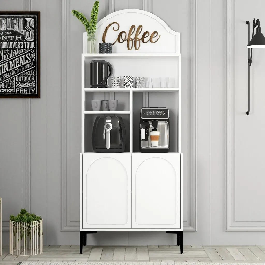Hanah Home Kuhinjski ormar Lyon 80, Belo-crni