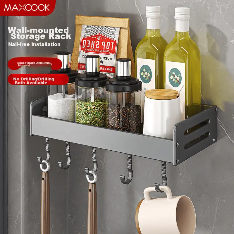 Maxcook Polica za začine MCZW8336, Samolepljiva, 30cm