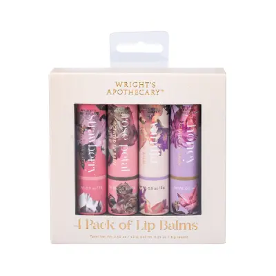 Tri Coastal Design Group S.R.L sET Balzam za usne Petal Perfect, 4 komada