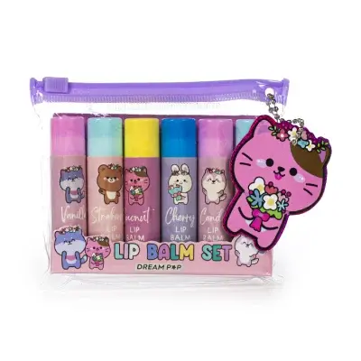 Tri Coastal Design Group S.R.L Set balzama za usne Dream Pop - Cat