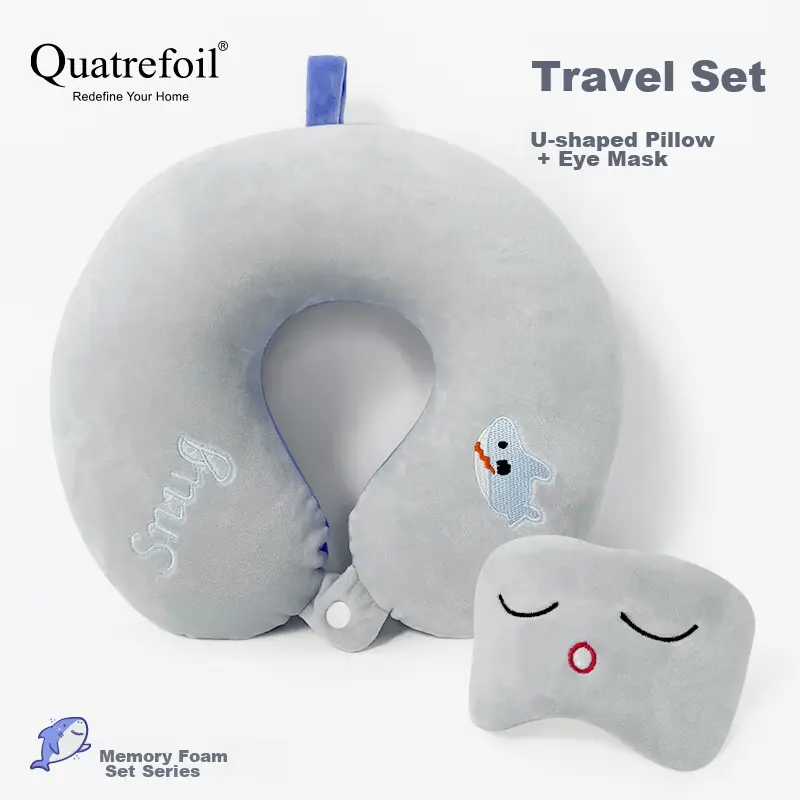 Quatrefoil Jastuk, 27 x 7 x 31 cm, Sivi