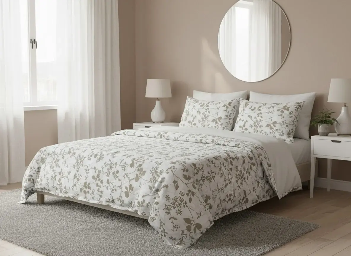 Tekstilshop Pamučna posteljina Soft Olive, 160x200 cm, Bež