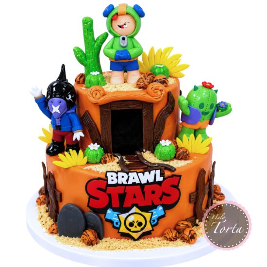 Brawl Stars Wild West torta