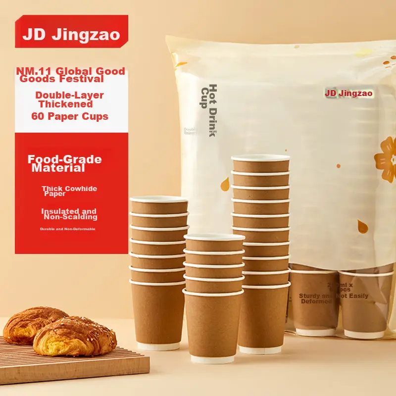 JD Original papirne čaše 60 kom 280 ml