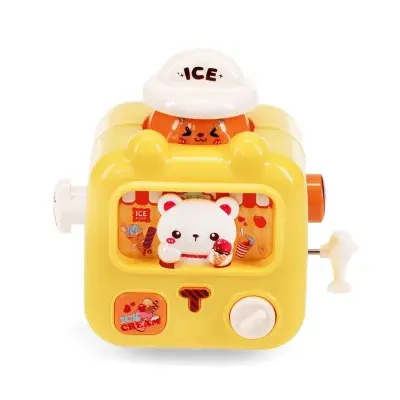 Rex International Igračka na navijanje Ice cream van racer, Žuta