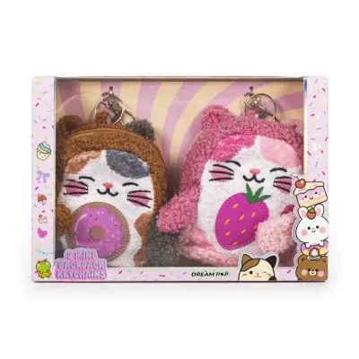 Tri Coastal Design Group S.R.L Set privezaka za ključeve Dream Pop - Cat, 2 komada