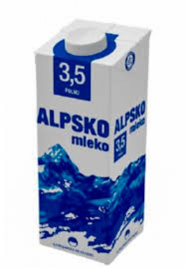 Alpsko mleko 3,5%mm 1l