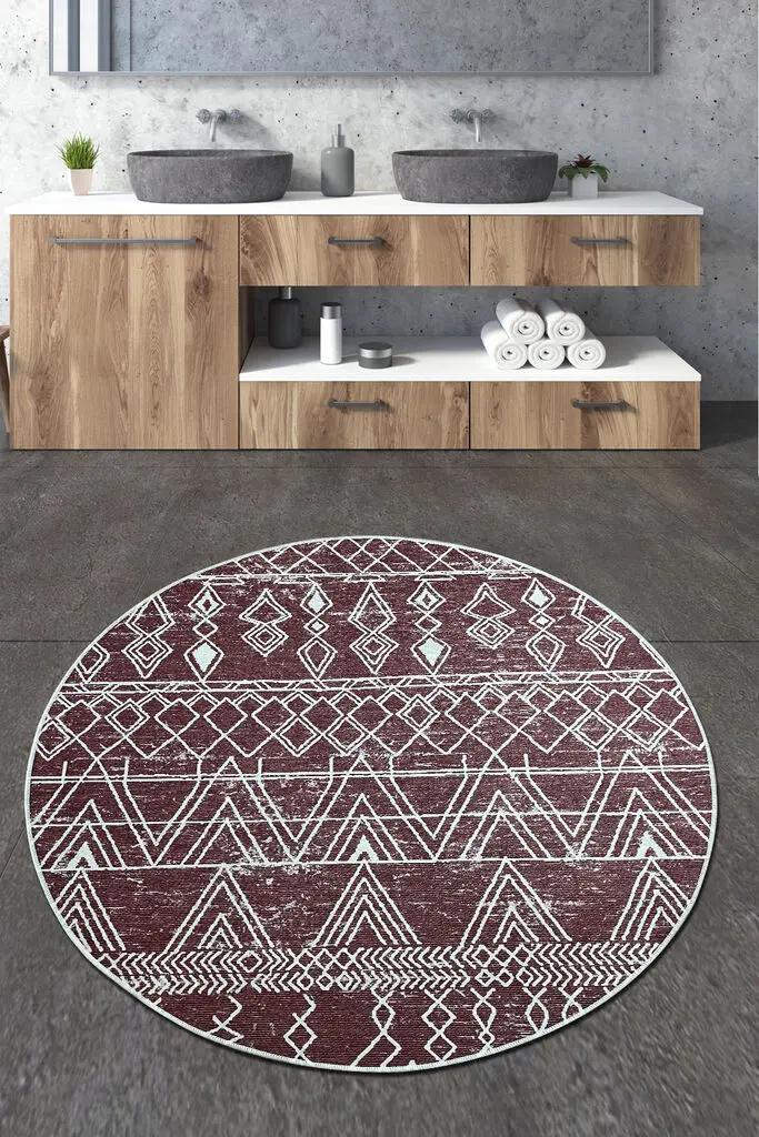L'essentiel Maison Kupatilski otirač Straordinario, 80cm, Bordo-beli
