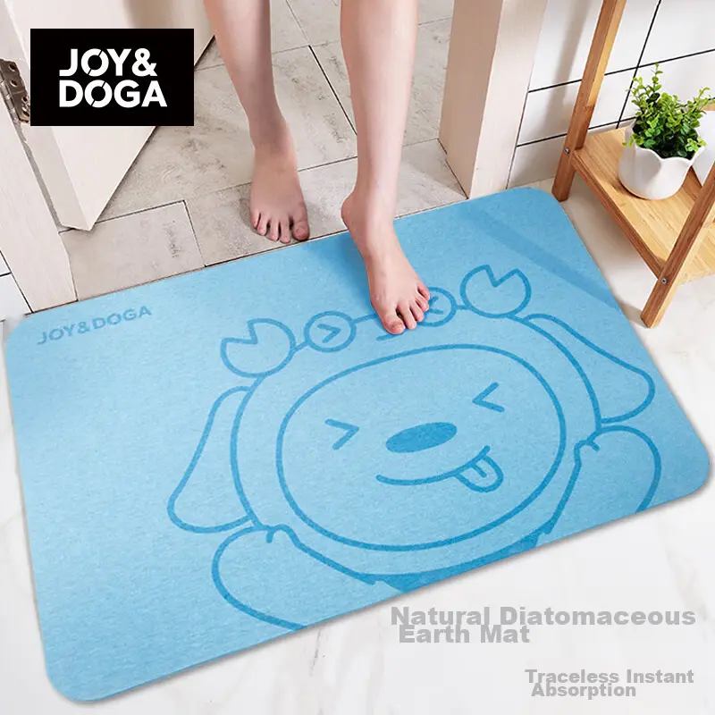 Joy&Doga Prostirka za kupatilo, 40x60cm, Plava