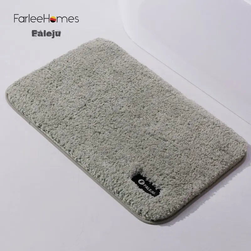 Farleenhomes Prostirka za kupatilo, 40x60cm, Siva