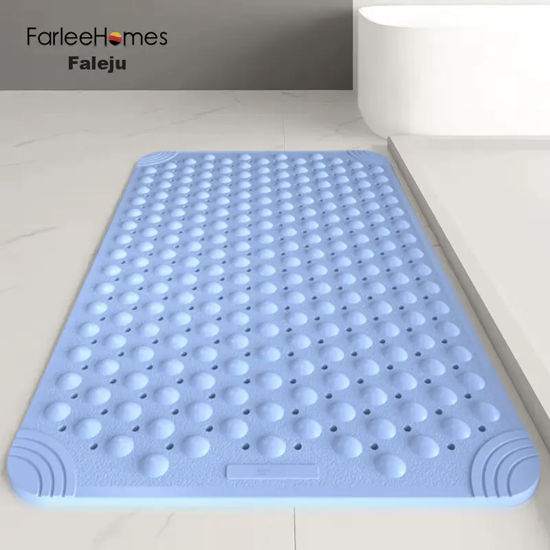 Farleenhomes Prostirka za kupatilo, 39x72cm, Plava