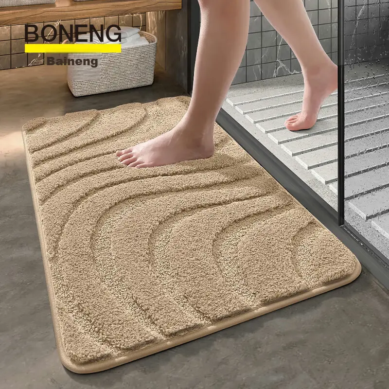 Boneng Prostirka za kupatilo, 50x80cm, Bež