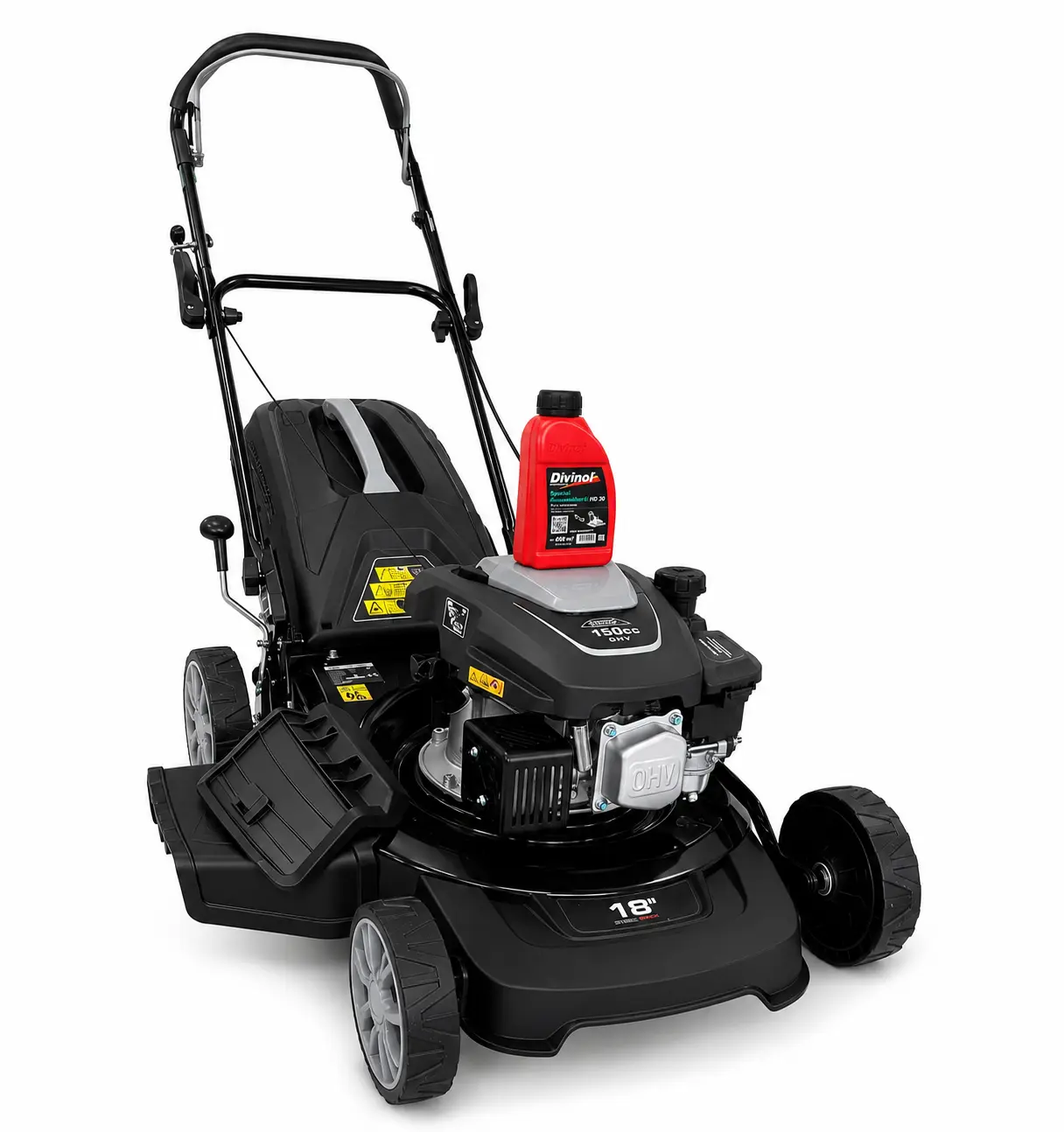 Sword Motorna kosačica za travu DM46PC-D150, 2.6kW, 46cm + Divinol ulje za kosilice HD 30 600ml